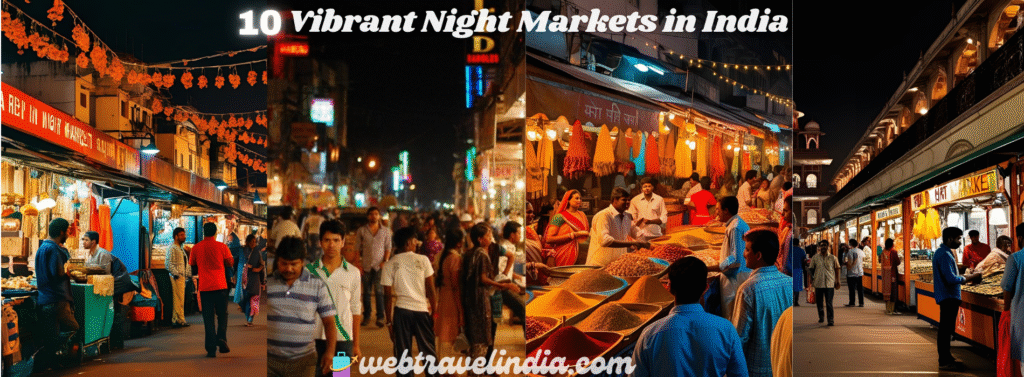 10 Vibrant Night Markets in India - India After Dark in 2025